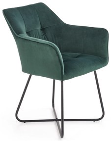 Jídelní židle Pret (tmavě zelená). 1008222