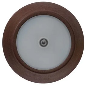 BIZZOTTO Zahradní stojací LED lampa ETNA hnědá