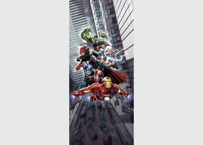 Dětská vliesová fototapeta na zed' Marvel Avengers, Disney | 90 x 202 cm | DFTDNV 5491