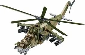 Sluban Model Bricks M38-B1137 Bojový vrtulník MI-24S / LEGO - kompatib