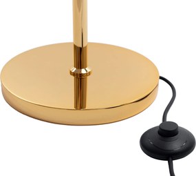 Toolight - podlahová stojací lampa Reno E27, 300216, zlatá, OSW-09853