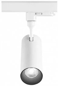 Ideal Lux Nastavitelný kompaktní LED reflektor FOX 8W, CRi 80 Teplota světla: 3000 K, Barva materiálu: Bílá