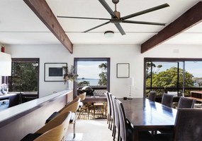 FARO 33462A ANDROS XL, hnědá, stropní ventilátor s DC motorem - FARO