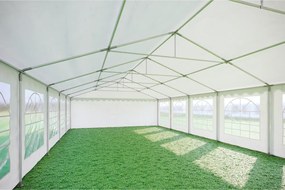 Párty stan 6x6 m STANDARD - ohnivzdorný barva Bílá