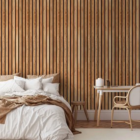 Tapeta Slats - Elegance and Style in Decorative Wooden Planks