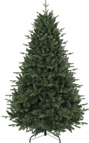 HOMCOM Umělý vánoční stromek jako skutečný vánoční stromek s 1237 hroty a kovovým stojanem 180 cm zeleným