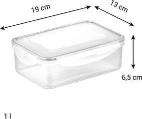 TESCOMA Dóza FRESHBOX 1,0 l, obdélníková