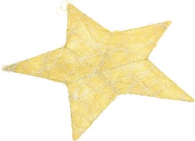 Vánoční ozdoba Golden Star II 40 cm