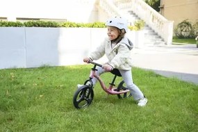 MoMi ISOKA modré / Odrážedlo s LED koly / do 35 kg /  2 let