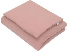Mušelínový set s výplní New Baby 80x70 cm růžový