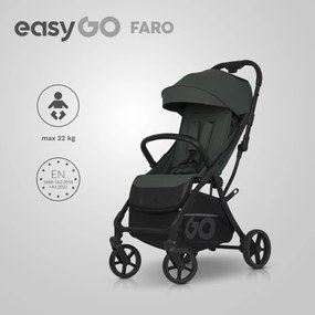 Sportovní kočárek EasyGo Faro Sage Green