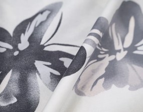 Povlečení z mikrovlákna BLACK BUTTERFLY krémové Rozměr povlečení: 2 ks 70 x 80 cm | 160 x 200 cm