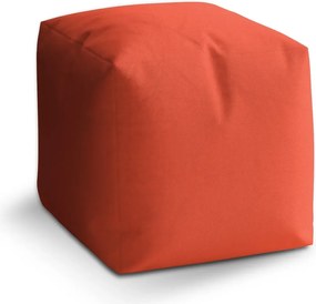 Sablio Taburet Cube Paprika - 50x50x50 cm
