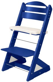 Jitro Dětská rostoucí židle Plus barevná Tm. modrá