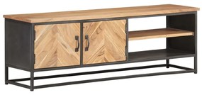 TV stolek 120 x 30 x 40 cm masivní akáciové dřevo