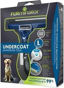 FURminator vyčesávací hrablo pro psy L / Hrablo na srst / dlouhá srst
