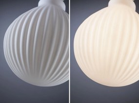 Paulmann 29078 Lampion, dekorativní žárovka drážky, E27 LED 4,3W 3000K, stmívatelná, průměr 12,5cm