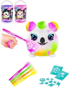 EPEE Kreativní sada Airbrush Neon Squish Pals / 3 druhy: koala, jednor
