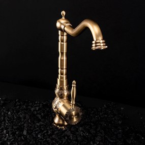 Rea Venice, vysoká dřezová baterie h-320, mosazná, REA-B2500