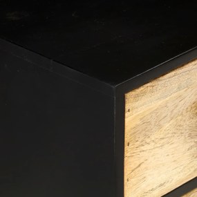 Příborník 110 X 33 X 64 Cm Masivní Mangovníkové Dřevo