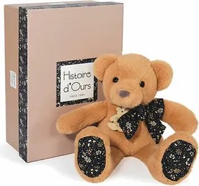 Doudou Histoire d´Ours Plyšový kamarád světle hnědý medvídek 25 cm / o
