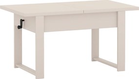 Rozkládací polohovací konferenční stolek HOGO 3v1 | 120-157x62,5-74,5x67 cm | síla horní desky 32 mm | kašmír/nohy kašmír