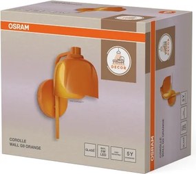 Osram - Nástěnná lampa DECOR COROLLE 1xG9/20W/230V oranžová