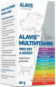 ALAVIS Multivitamin pro psy a kočky 60g