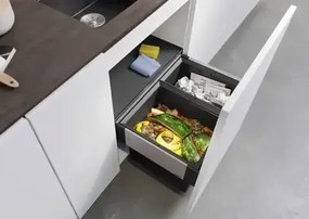 Blanco Select - Vestavný odpadkový koš dělený - objem 49 l