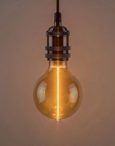 Rabalux LED žárovka Filament jantar G95 3W E27 79077