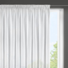 ZÁCLONA NA PÁSCE ESEL 350X150 CM BÍLÁ