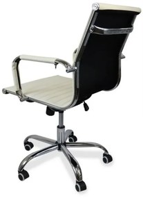 WolgaWave 74358 Kancelářská židle Idaho - krémová