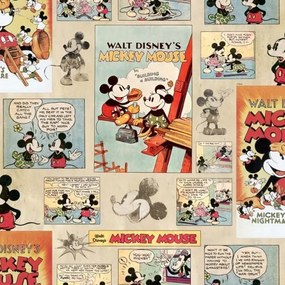 Vavex Dětské papírové tapety 70-242 Mickey Vintage Episode, Vavex 2017 rozměry 0,52 x 10 m