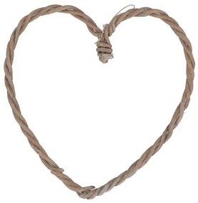 Závěsná dekorace srdce Grape Branch - 25*25*2 cm