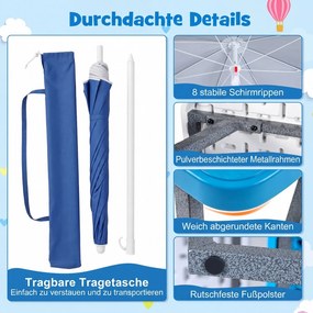 Costway Dětská sedací sestava z HDPE Dětský piknikový stůl s 2 lavicemi