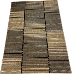 HU Moderní koberec Lagos 429-Beige v béžovo-hnědé barvě Rozměr: 60x100 cm