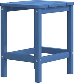 Zahradní křesla Adirondack + podnožka/stolek HDPE akvamarínová 3095715