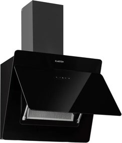 Klarstein Aurica 60, digestoř, 165 W, 3 stupně, 620 m³/h, LED, sklo, černý