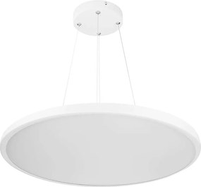 LED stropní světlo s dálkovým ovládáním Estela Low UGR - průměr 50 cm, bílá