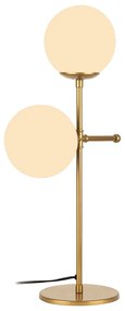 Stolní lampa ve zlaté barvě Squid Lighting Kruva, výška 55 cm