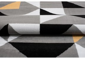Kusový koberec PP Lester šedožlutý 220x300cm