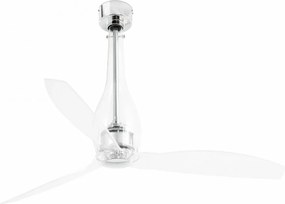 FARO 33381 ETERFAN M, transparentní, stropní ventilátor s DC motorem - FARO