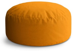 Sablio Taburet Circle Neonová oranžová: 40x50 cm