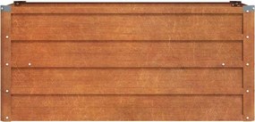 vidaXL Zahradní vyvýšený záhon rezavý 100 x 40 x 45 cm cortenová ocel [151950]