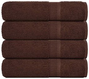 Ručníky FROGN 4 ks hnědé 50x100 cm 360 g/m² 136759