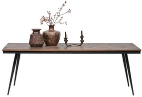 Rhombic jídelní stůl hnědý 220x90 cm