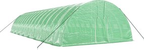 Skleník s ocelovým rámem zelený 96 m² 16 x 6 x 2,85 m 3188111