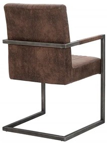 Konferenční židle Big Aston vintage hnědá / 39805
