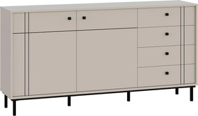 XXXLutz ŠIROKÁ KOMODA, kašmírová, 160,2/81,8/37 cm Carryhome - Online Only komody - 000017004414