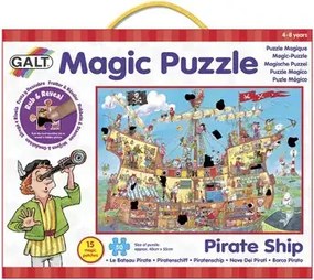 GALT Magické puzzle – pirátská loď 2 / 4 - 8 let